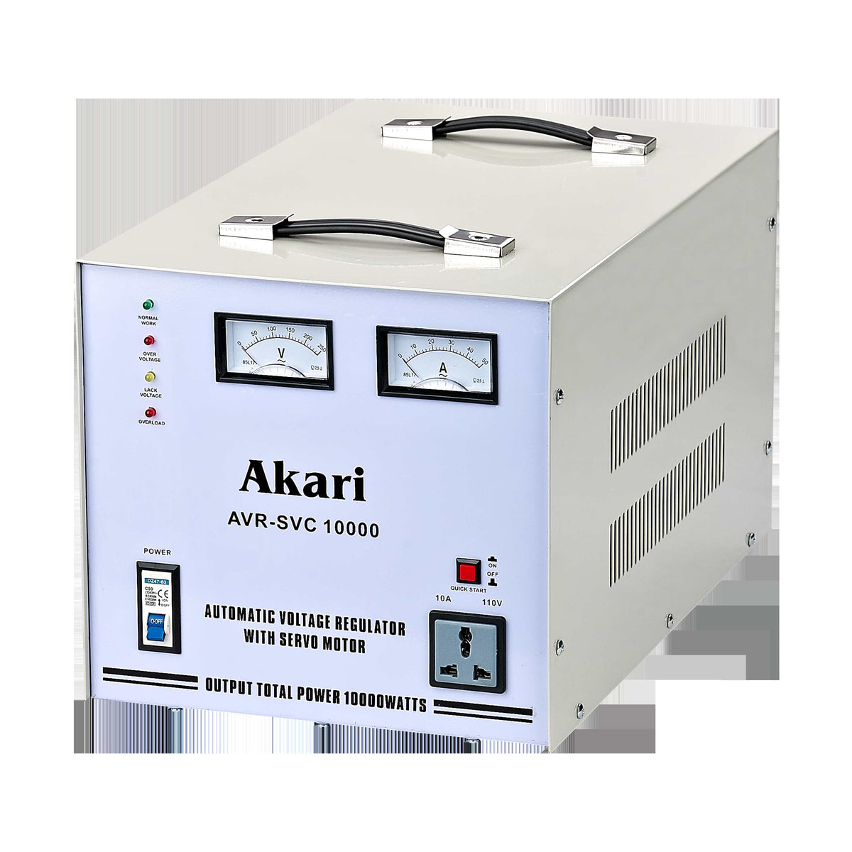 Akari 10000W Automatic Voltage Regulator (AVR-SVC 10000) – Akari.store