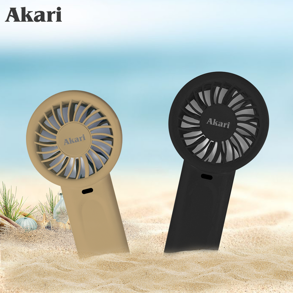 Akari Rechargeable Jet Fan (ARF-N90) PERSONALIZED LABEL – Akari.store