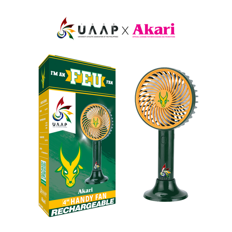 AKARI X UAAP [ FEU ] 4" Rechargeable Handy Fan w/ Lace – Akari.store