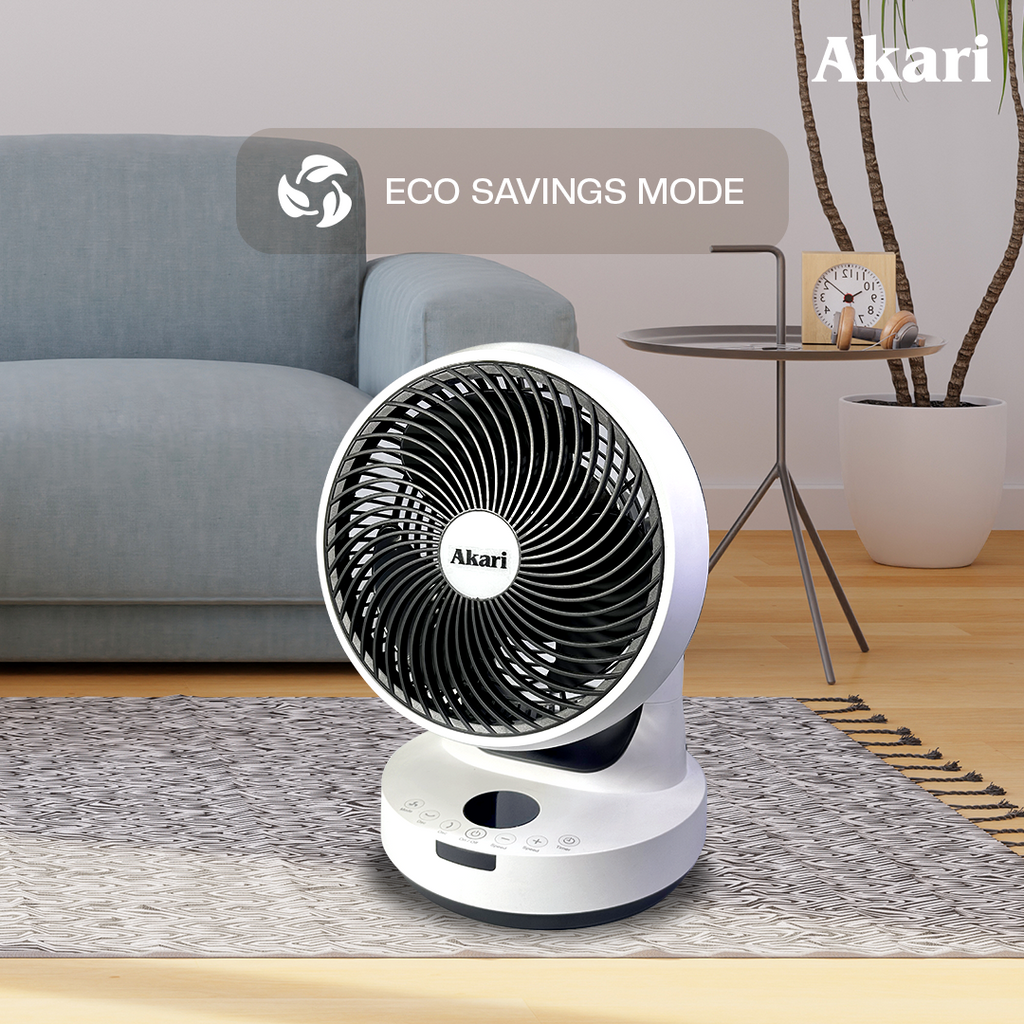 Akari Digital Circulating Fan (ACF-E1) with Free Akari Rechargeable Lu – Akari.store
