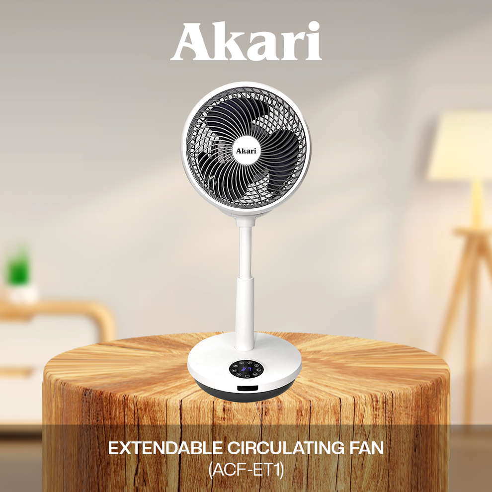 Akari Extendable Circulating Fan (ACF-ET1) – Akari.store