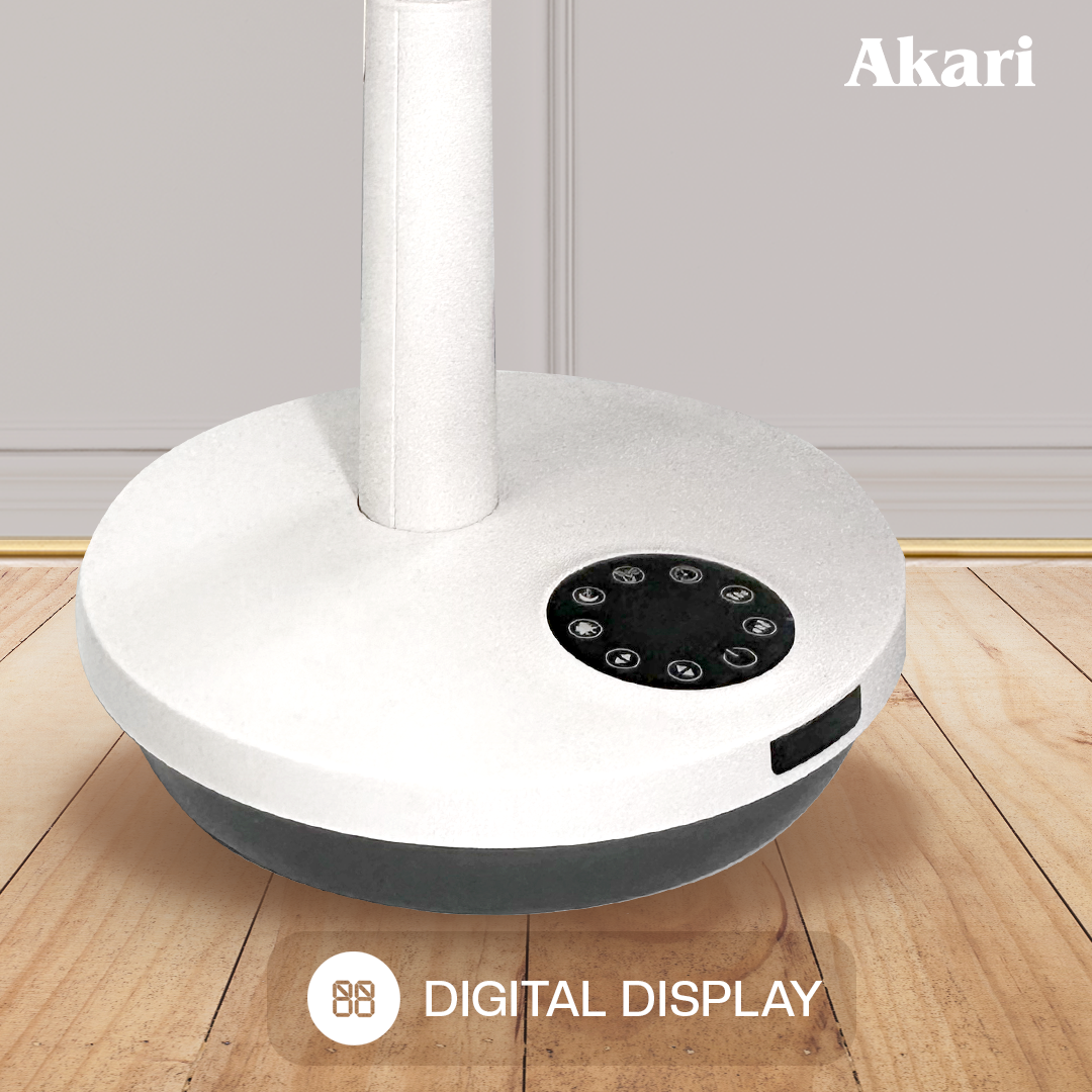 Akari Extendable Circulating Fan (ACF-ET1) With free 6" Rechargeable C – Akari.store