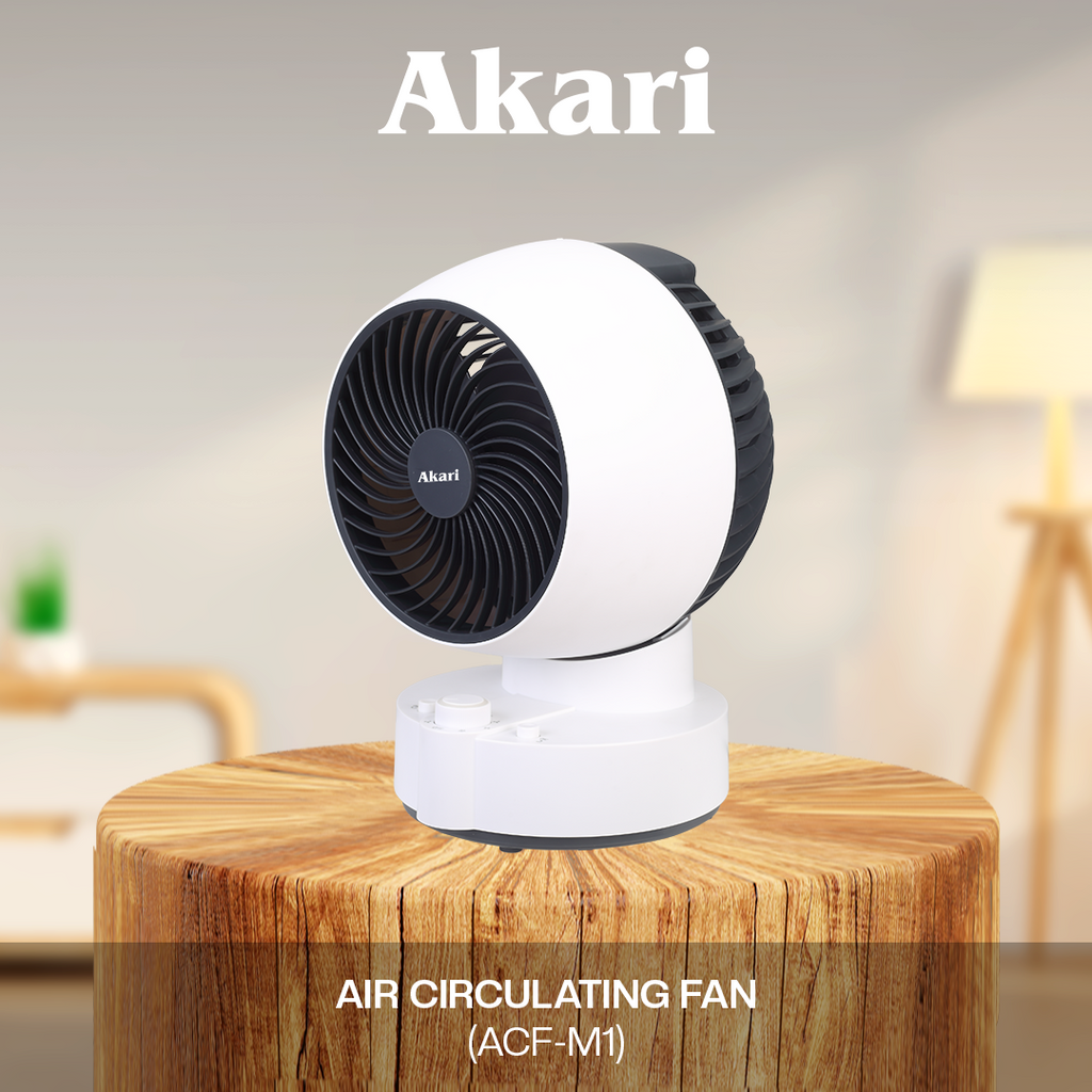 Akari Digital Air Circulating Fan (ACF-M1) with Free ARF-606 Pink ...