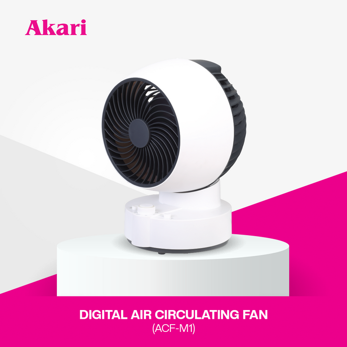 Akari Digital Air Circulating Fan (ACF-M1) – Akari.store