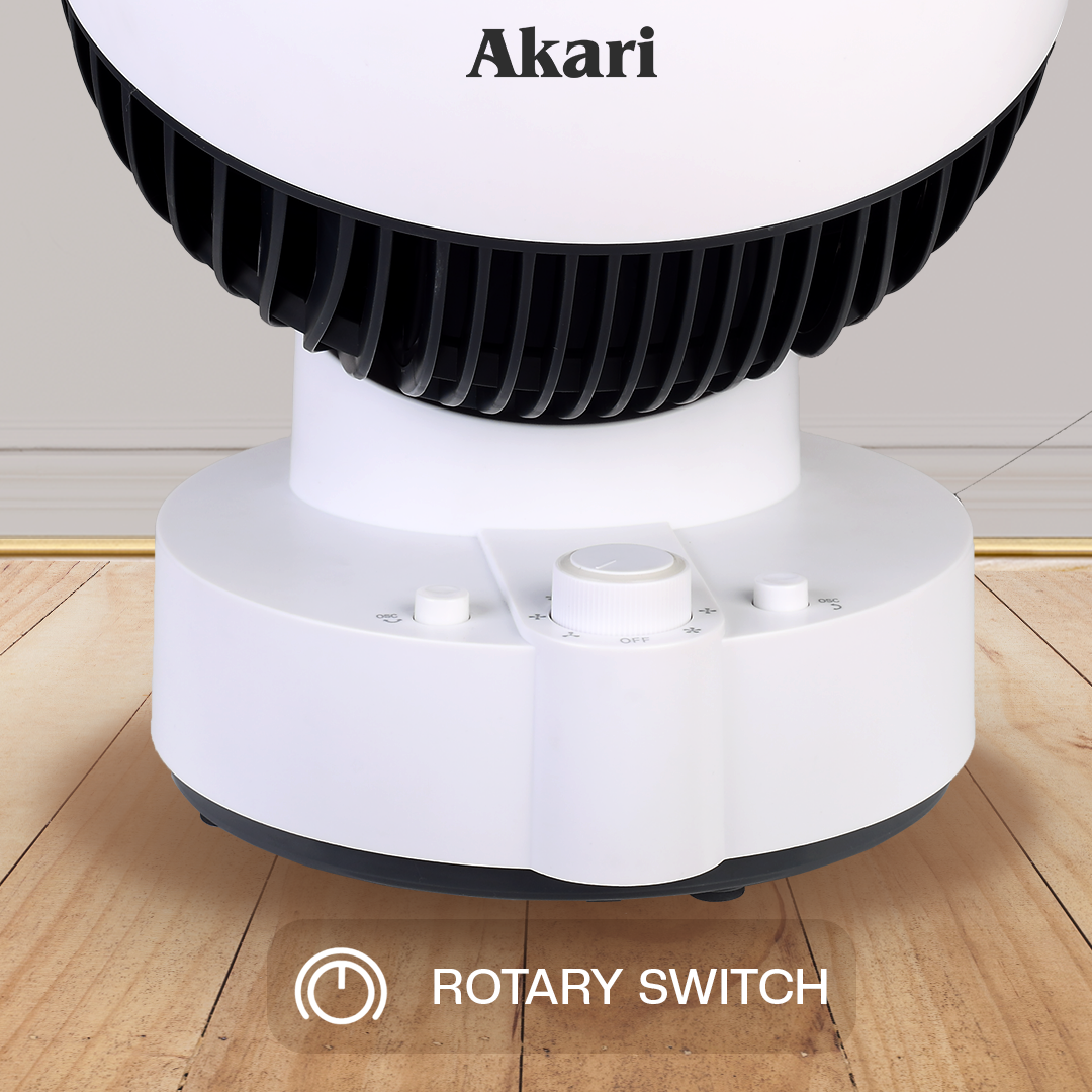 Akari Digital Air Circulating Fan (ACF-M1) – Akari.store