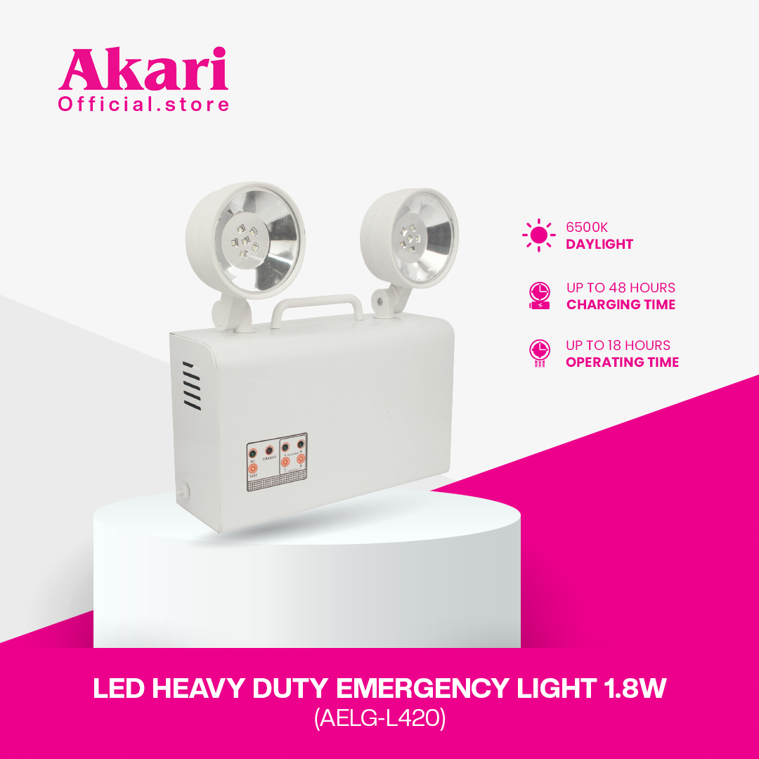 Akari LED Heavy Duty Emergency Light 1.8W – Akari.store