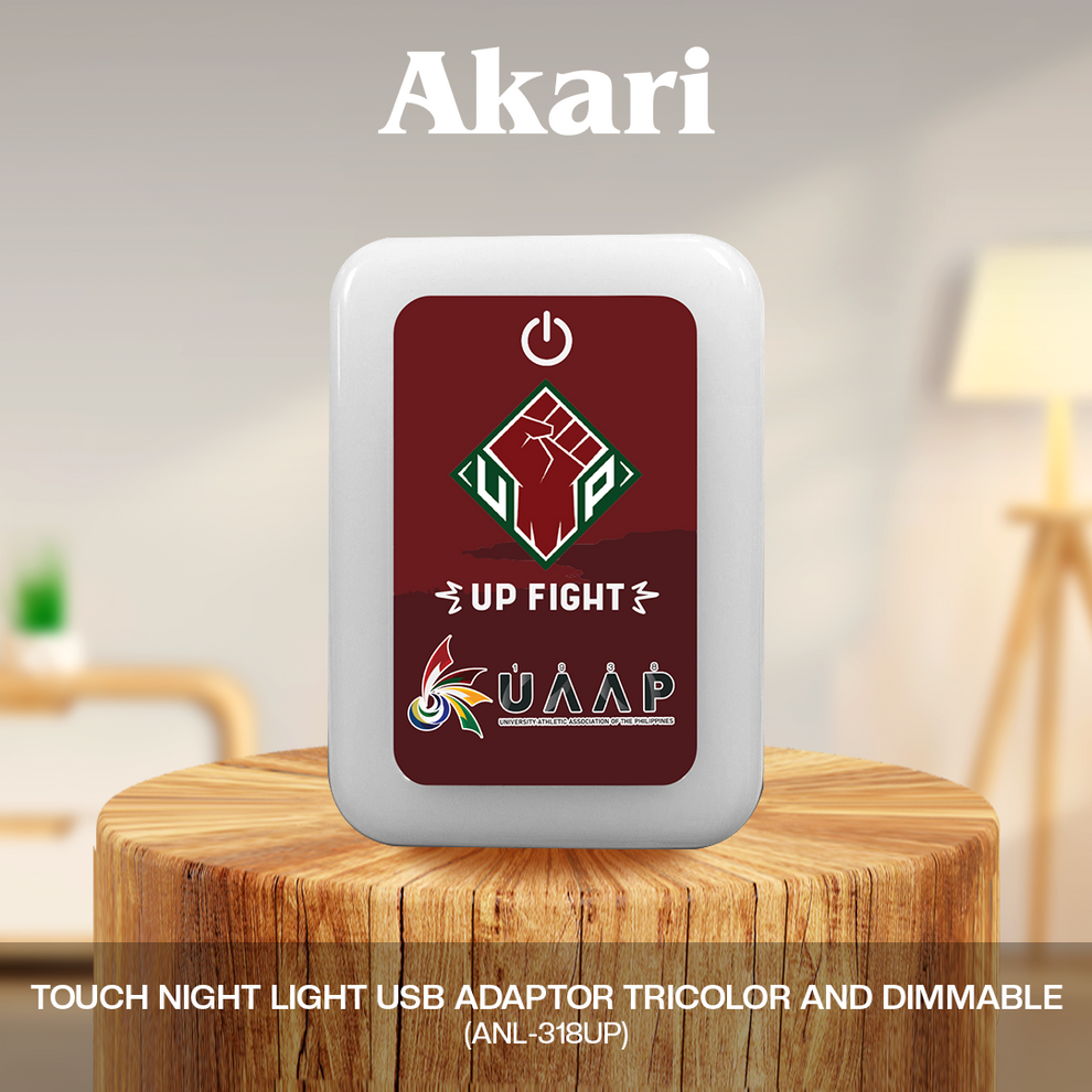 AKARI [ UP ] Touch Night Light USB Adaptor Tricolor and Dimmable – Akari.store