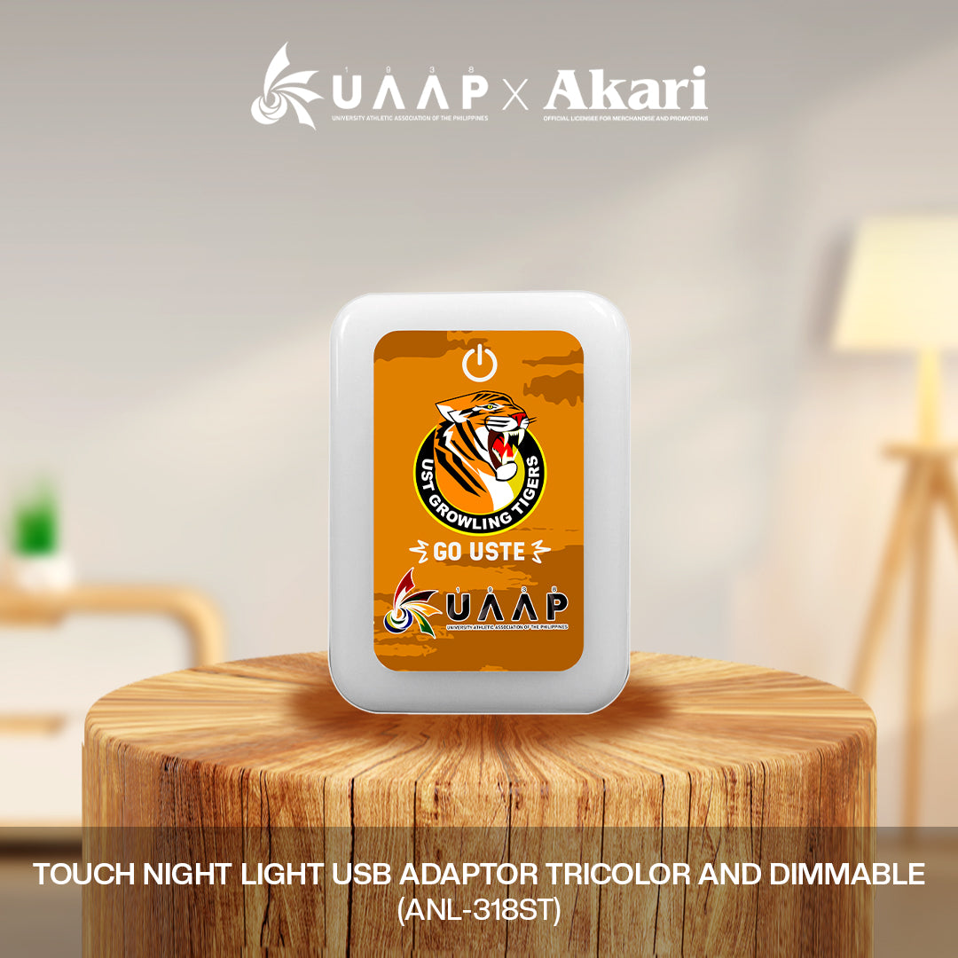 AKARI X UAAP [ UST ] Touch Night Light USB Adaptor Tricolor and Dimmab ...