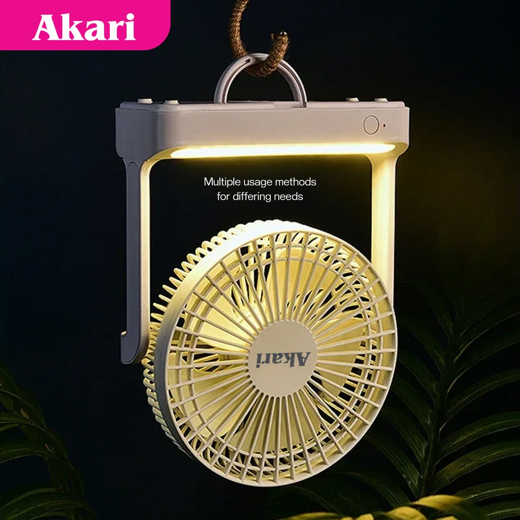 Akari Rechargeable Multi Mount Fan (ARF-MF01) – Akari.store
