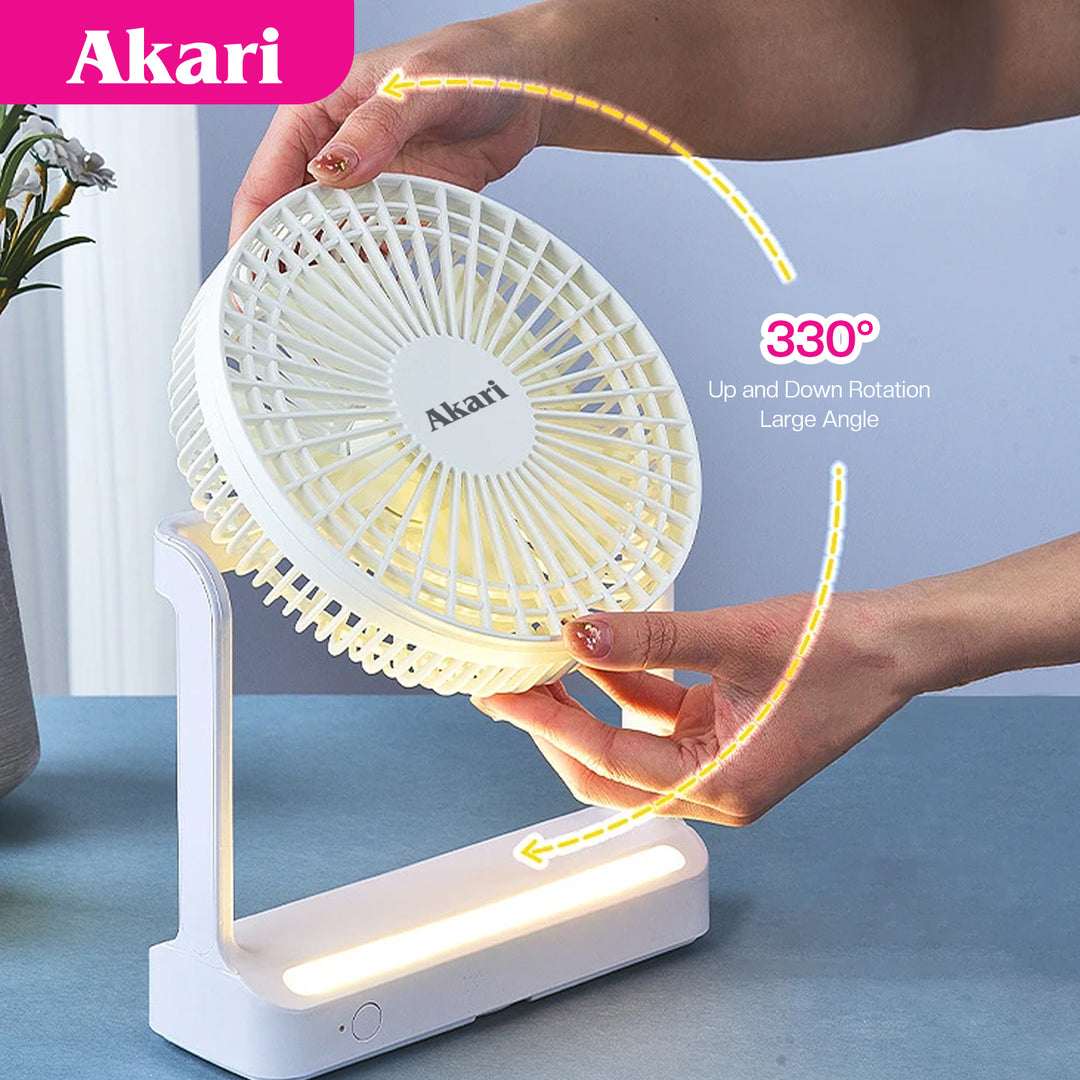 Akari Rechargeable Multi Mount Fan (ARF-MF01) – Akari.store