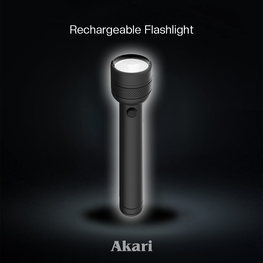 AKARI Rechargeable Flashlight ( ARFL-8623 ) – Akari.store