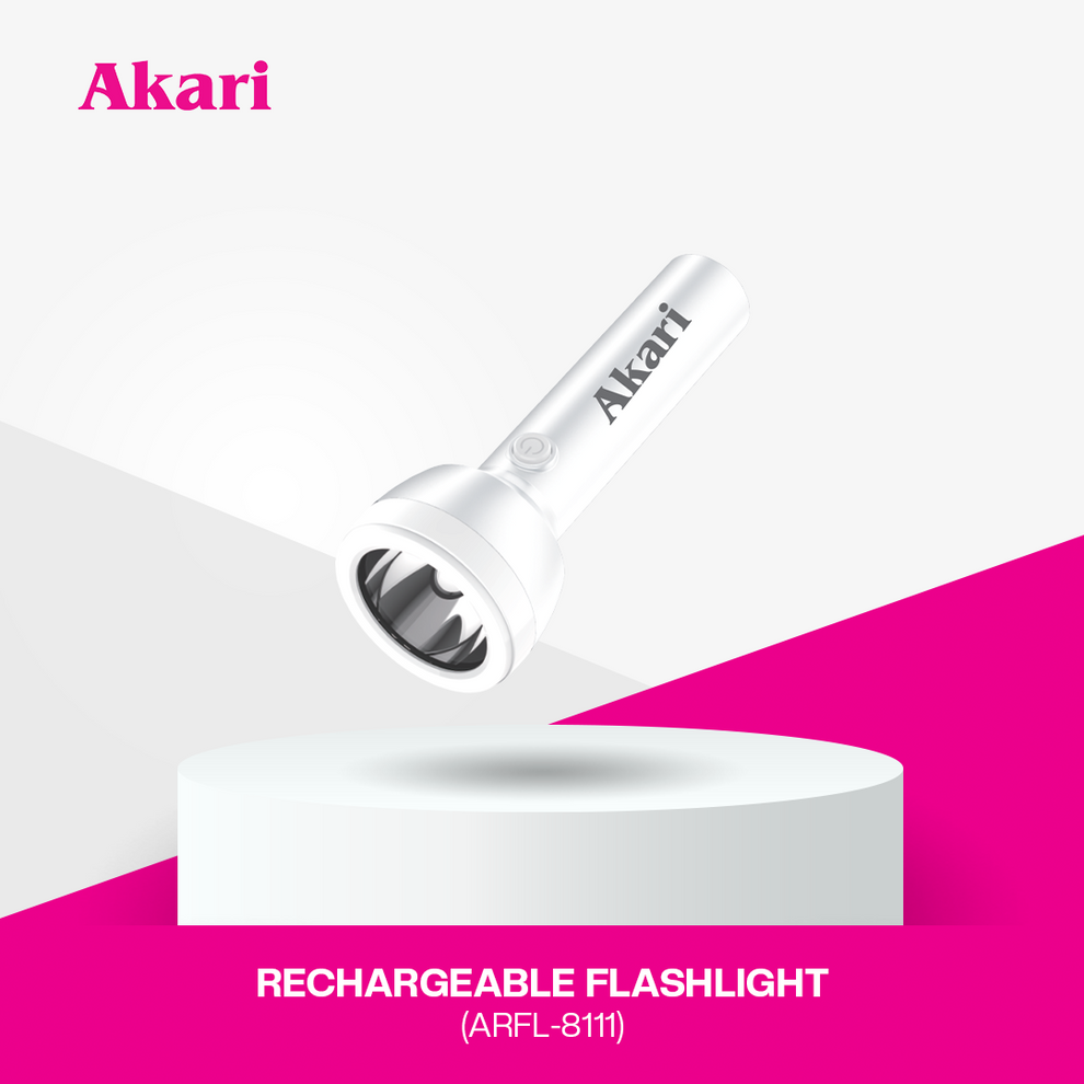 AKARI Rechargeable Flashlight (ARFL-8111) – Akari.store