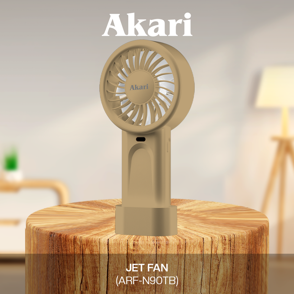 Akari Rechargeable Jet Fan (ARF-N90) – Akari.store