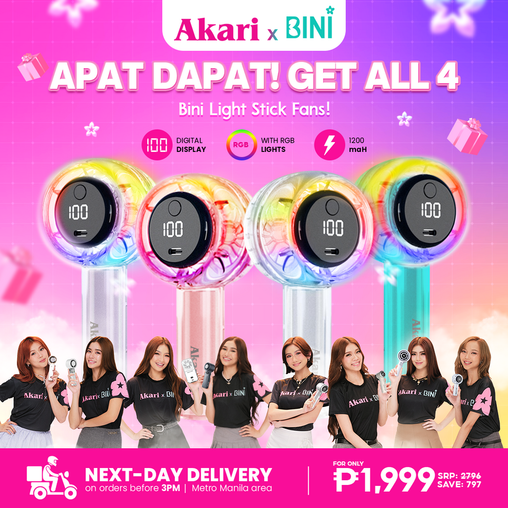 AkarixBini : Akari Rechargeable Lightstick Fan (ABF-F26) – Akari.store