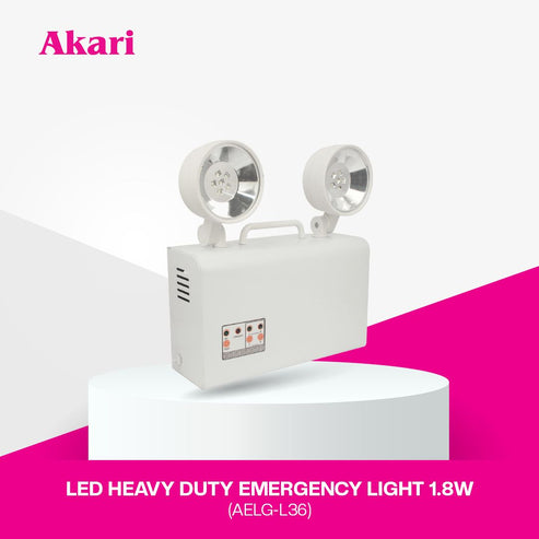 Akari LED Heavy Duty Emergency Light 1.8W (AELG-L36) – Akari.store