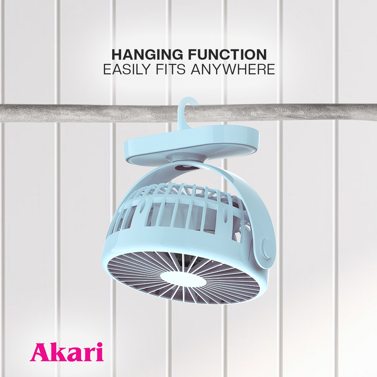 Akari 5" Rechargeable Compact Fan (AJF-5035) – Akari.store