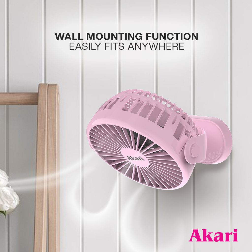 Akari 5" Rechargeable Compact Fan (AJF-5035) – Akari.store