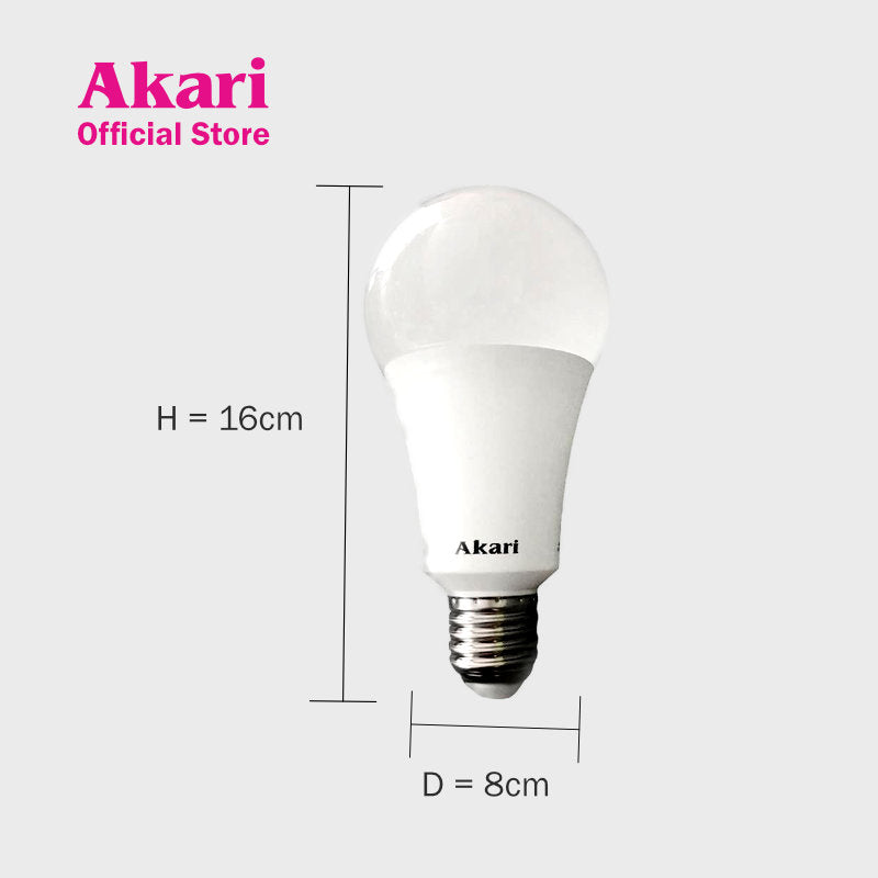 Akari LED Bulb 20 Watts - Warm White (APLED3-20WW) – Akari.store