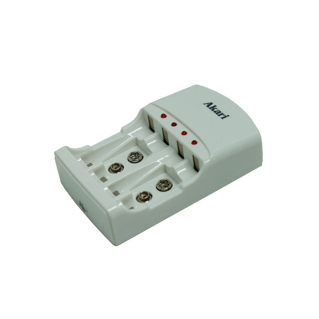 Akari Automatic Battery Charger with FREE 4x2800 mah battery (ARBC-804 ...