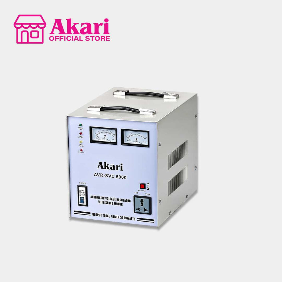 Akari 5000W Automatic Voltage Regulator (AVR-SVC 5000) – Akari.store