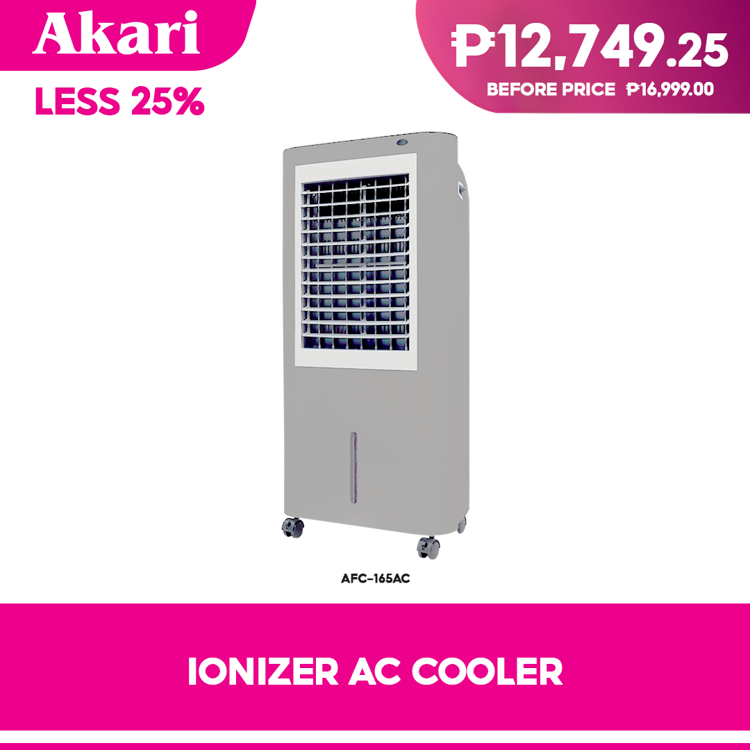 Akari Ionizer AC Cooler with Remote Control (AFC-165AC) – Akari Store ...