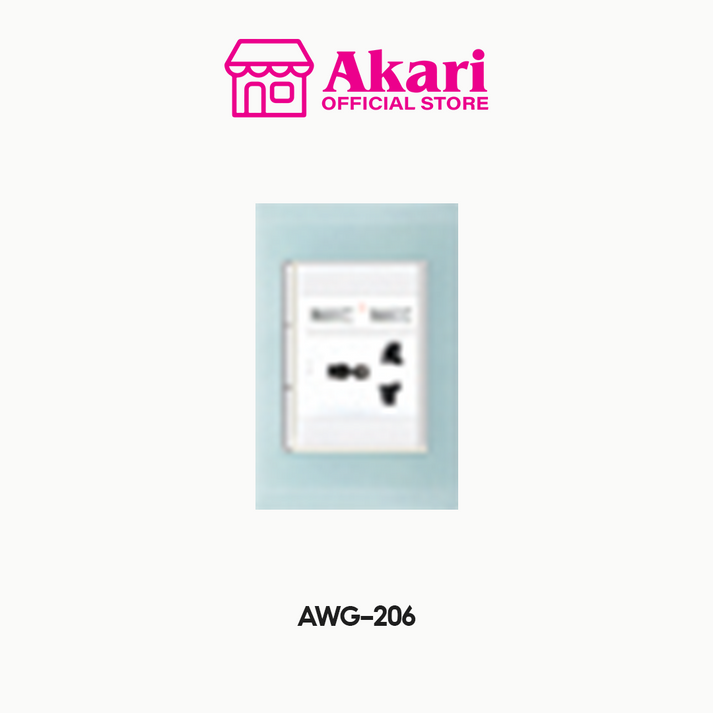 Akari Multipurpose Outlet - Glass (AWG-206) – Akari.store